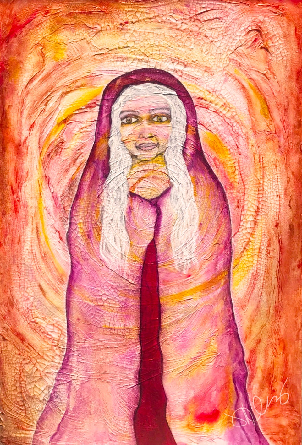 Cosmic Womb Mother - by Leonor Murciano-Luna