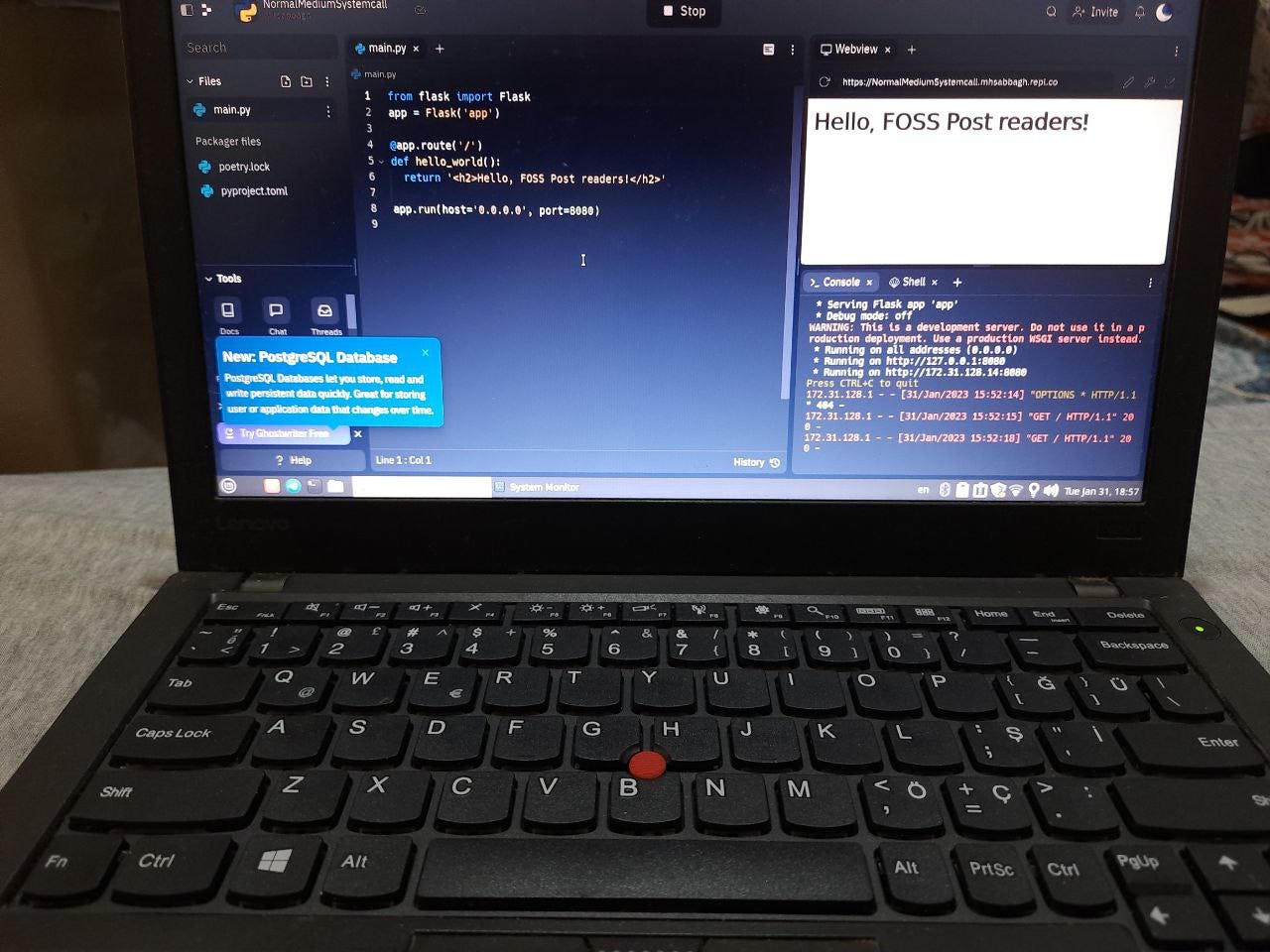 Living in the Browser With Old Linux Laptops - FOSS Post