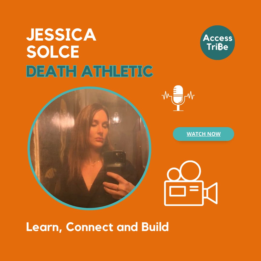AT63 - Jessica Solce, Death Athletic