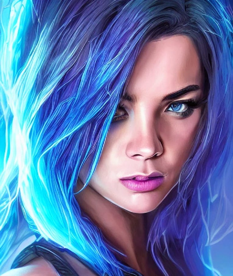 Electric Blue Pleasure🔞 - Randy Robert John’s Substack