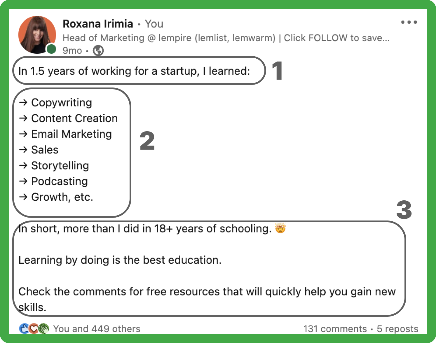 How to structure your LinkedIn posts to get 10x impressions?