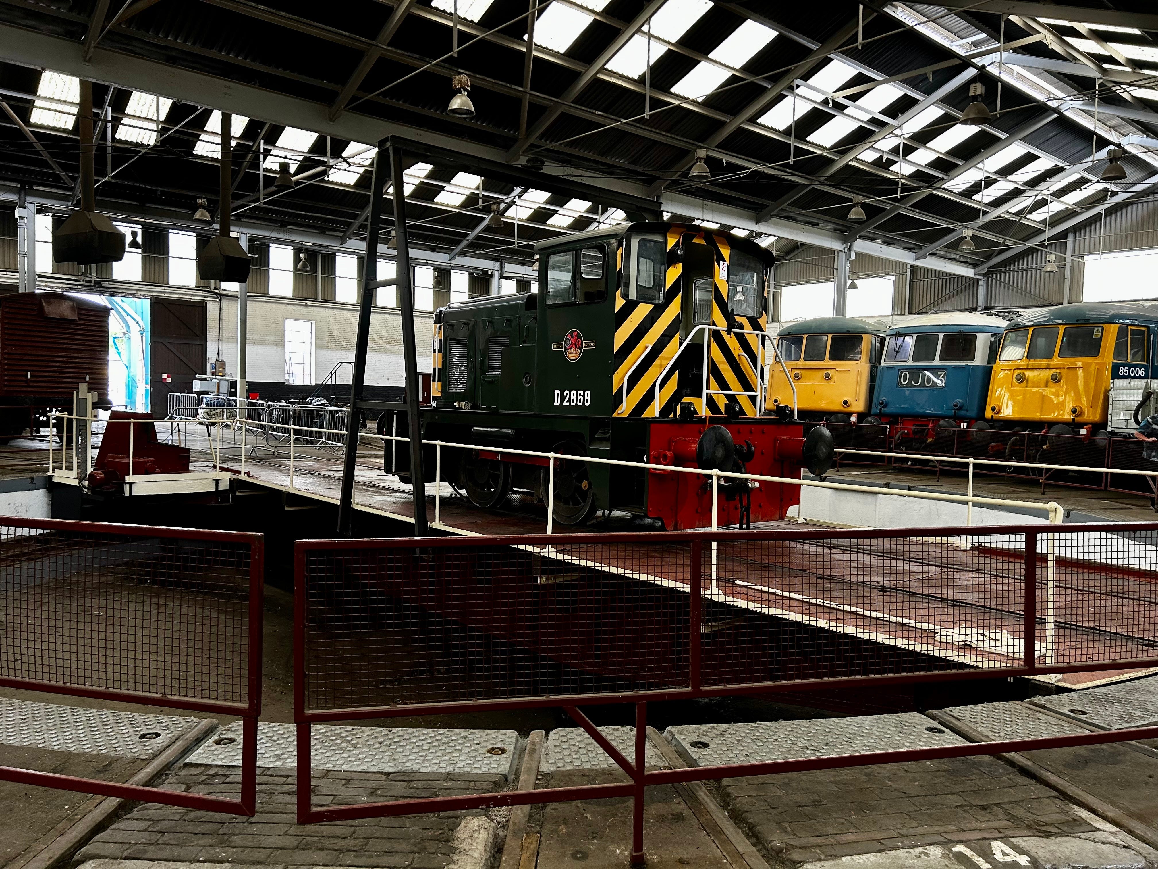 Barrow Hill Roundhouse - by Roland Millward