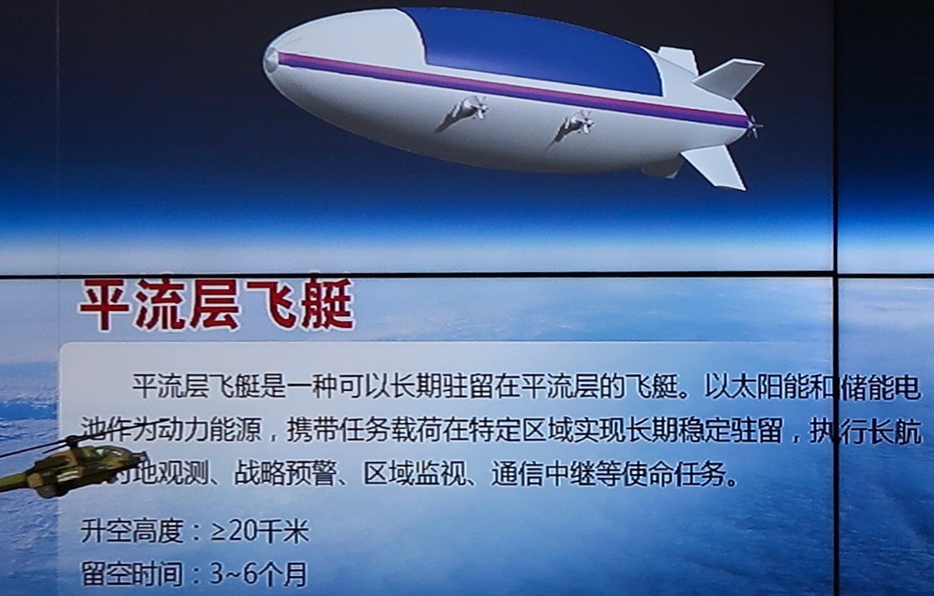China Spy Balloon - by Wendell Minnick