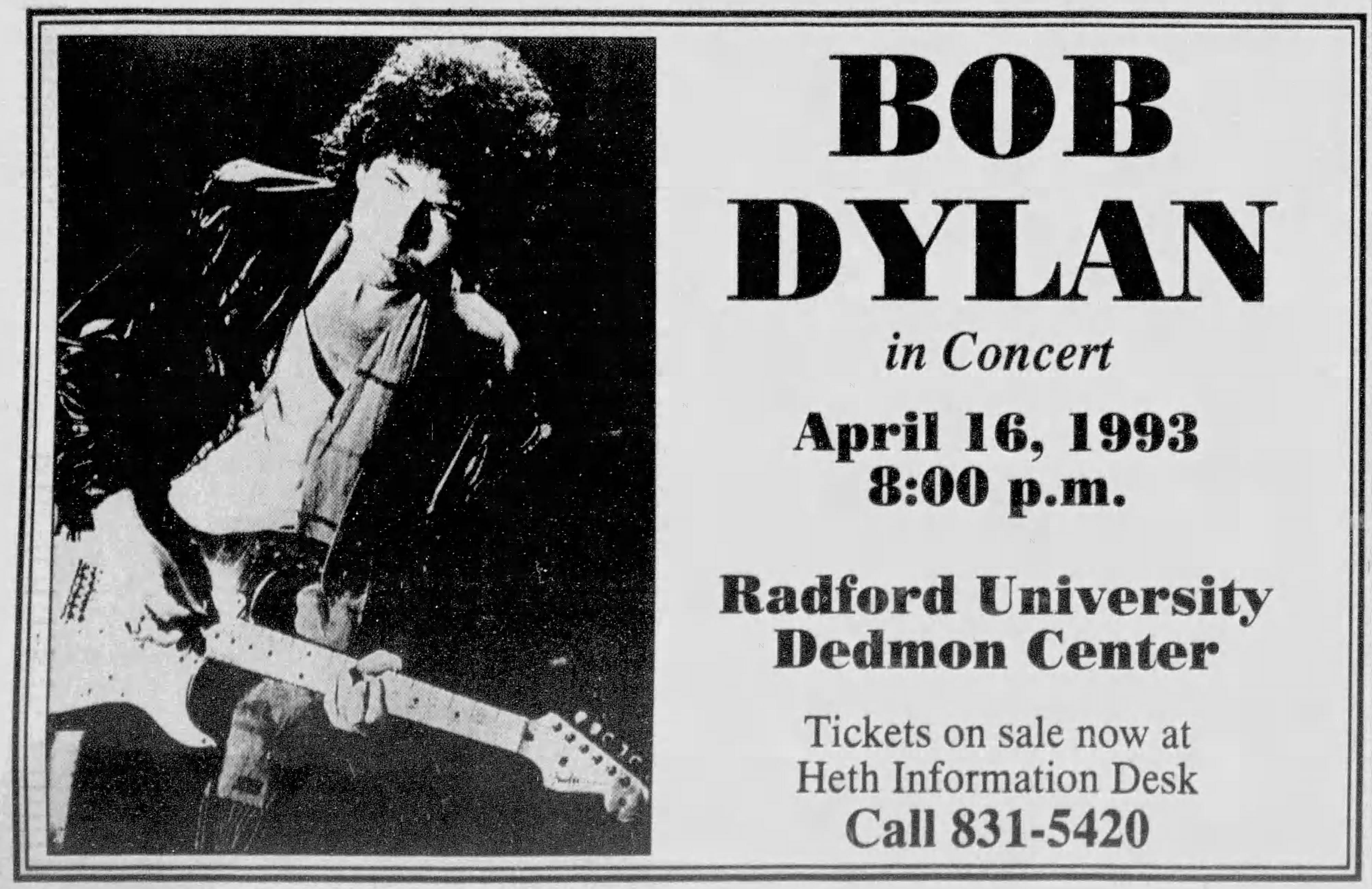 Stories in the Press: Radford 1993 - by Ray Padgett