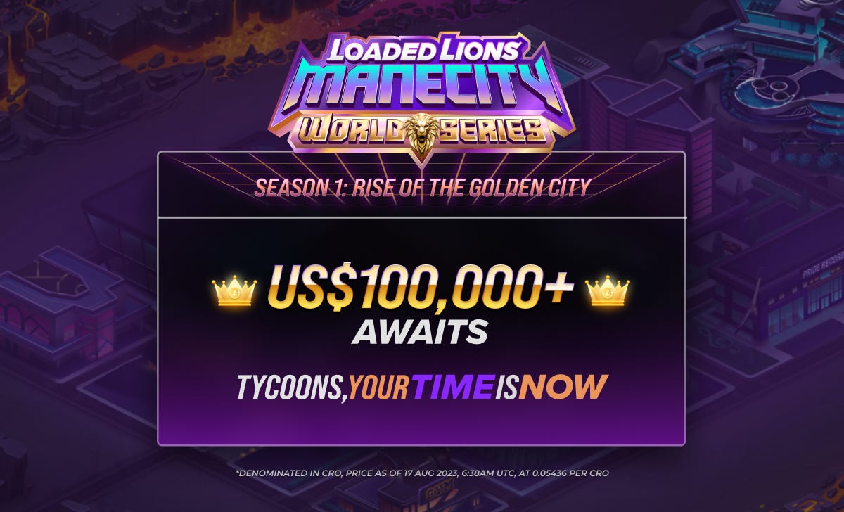 Cronos Ecosystem Spotlight - Loaded Lions: Mane City