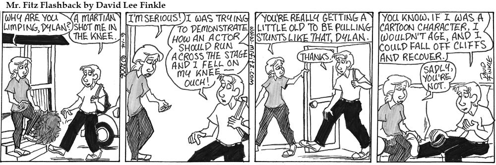 The Martian limp... - by David Finkle