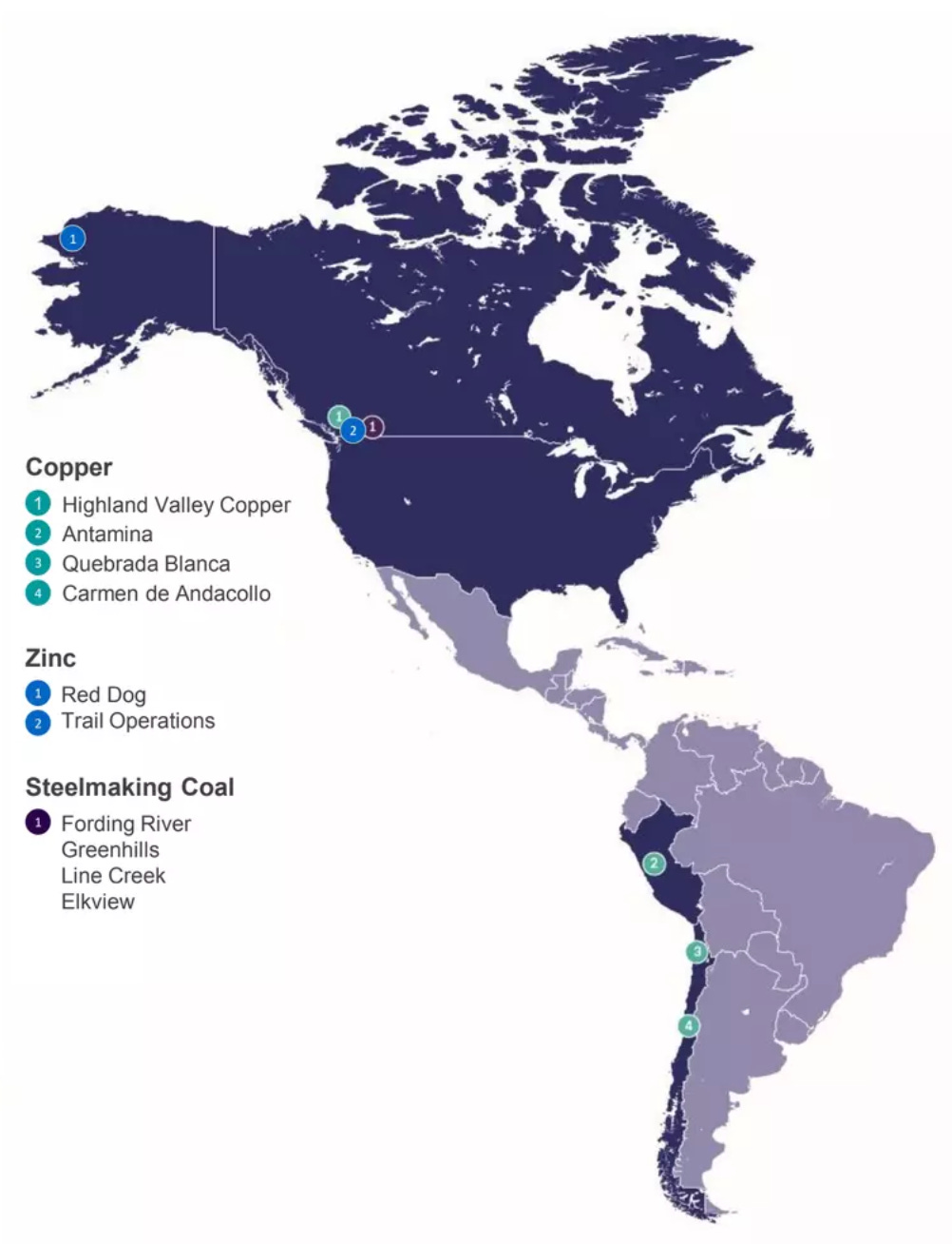 The Map Of Countries In Oas