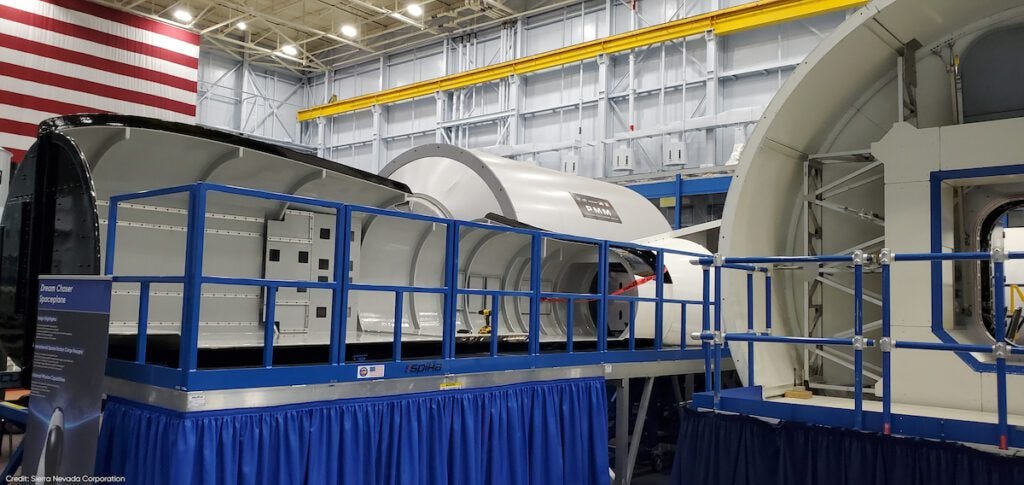 Dream Chaser Spaceplane Mockup Delivered to JSC