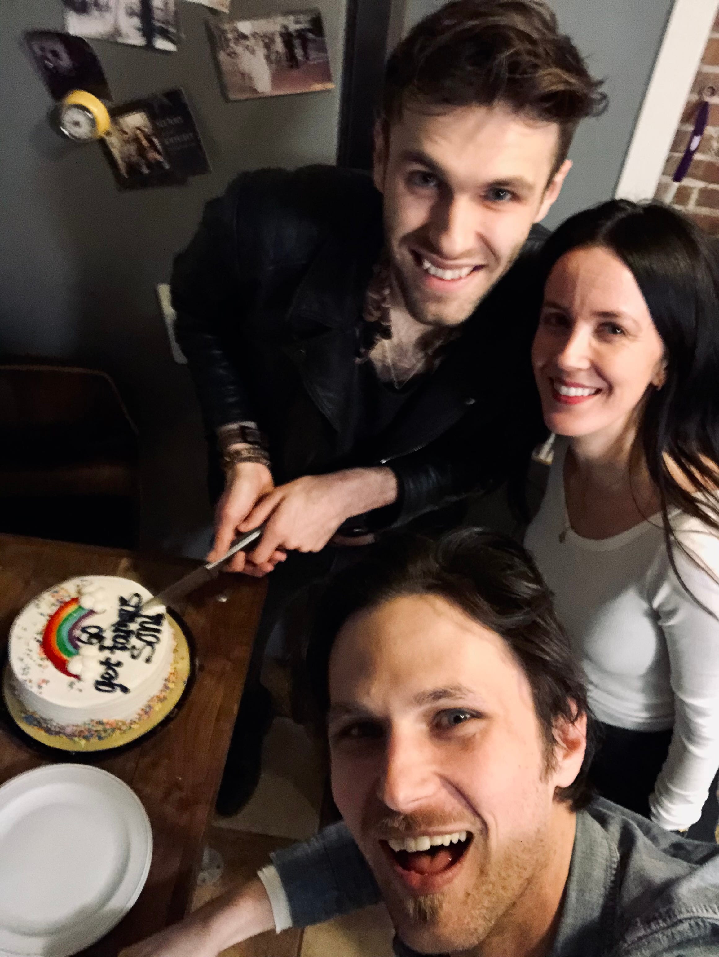 The day we got signed. - by Matt // Belle Mt.