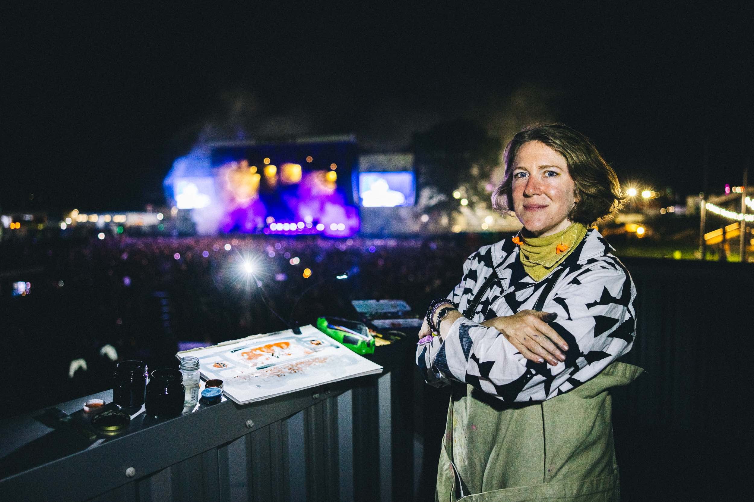 How Scottish artist Jenny Soep became a pro at drawing concerts and ...