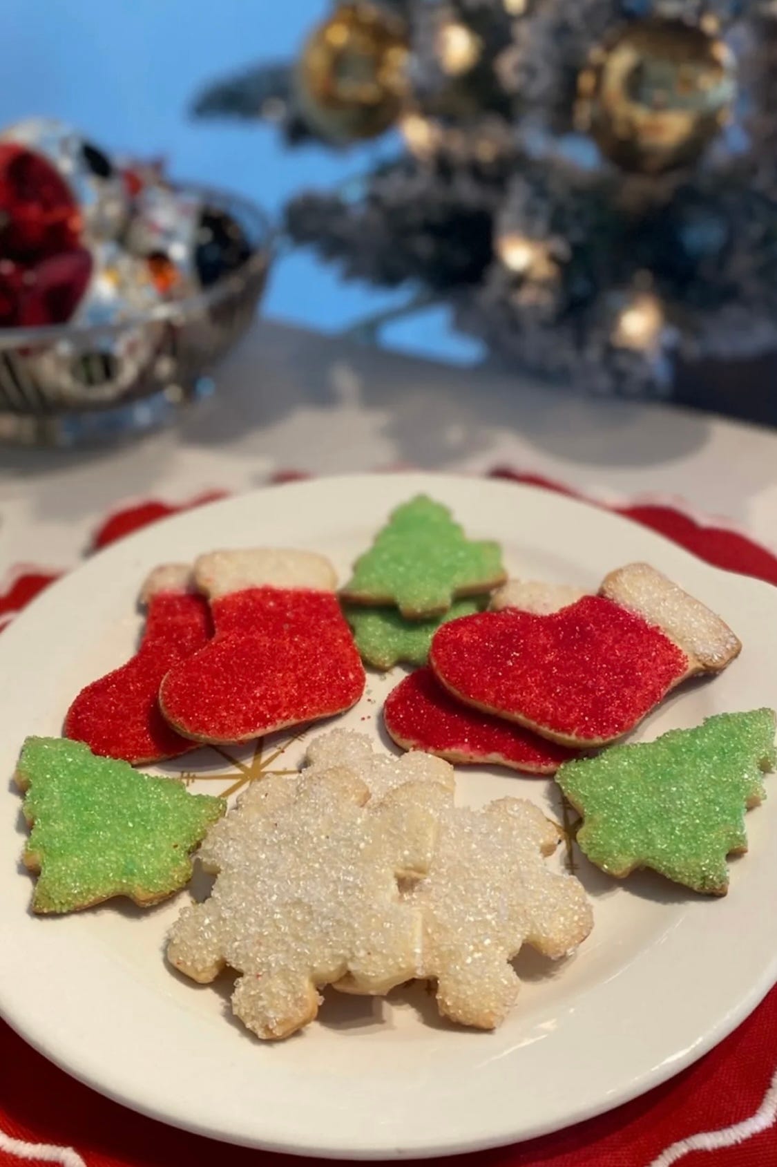 Finding Baking Inspiration in a Box of 1940’s Christmas Ornaments
