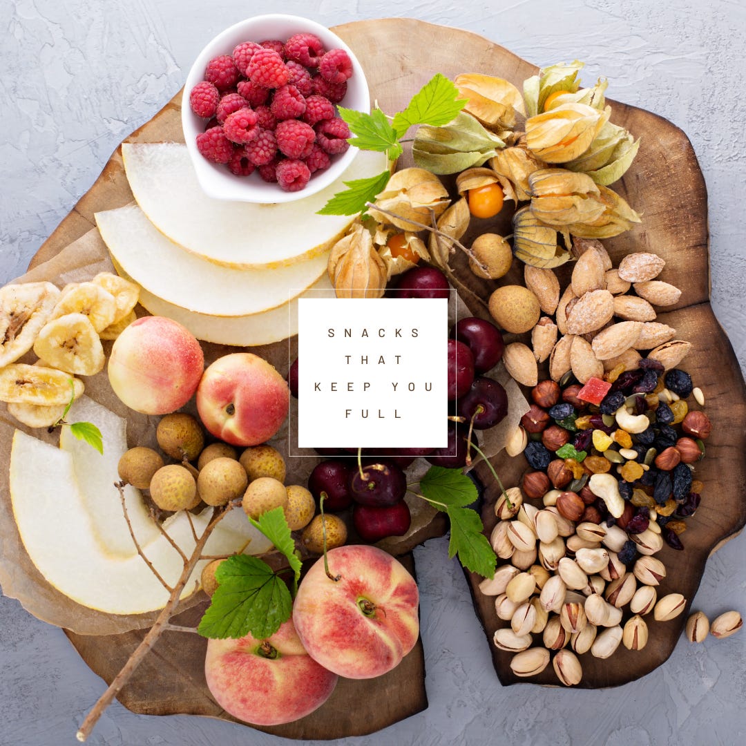 The Master-List of EASY (and Filling!) Protein & Fiber-Rich Snacks