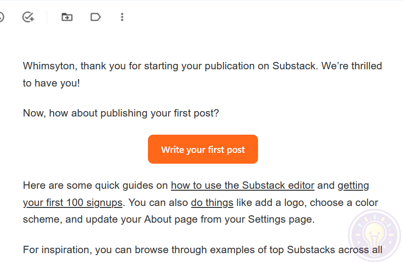 📚 Substack 實用指南：創建一本具個人風格的刊物（一） - Whimsyton 奇想小鎮：一本創意期刊