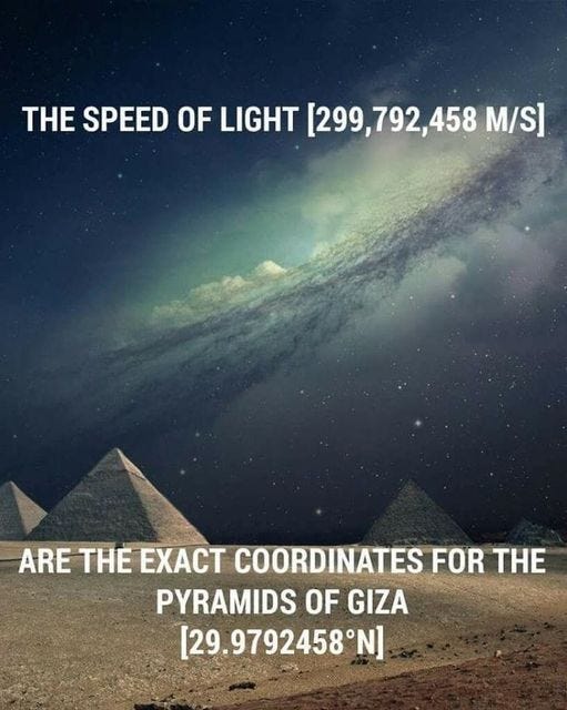 The Great Pyramid–Speed of Light Correlation: Coincidence or Design?