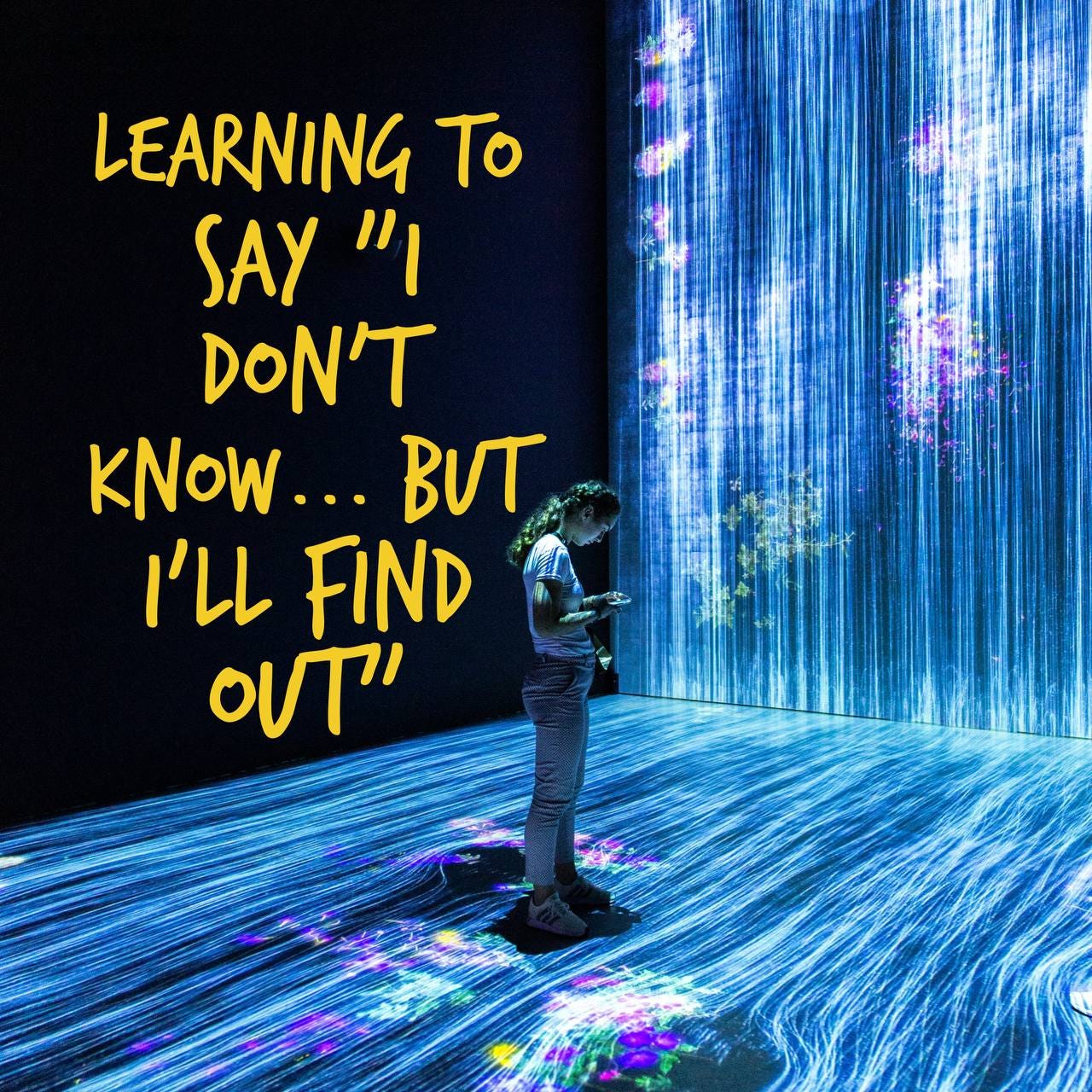 Learning To Say "I Don't Know... But I'll Find Out"