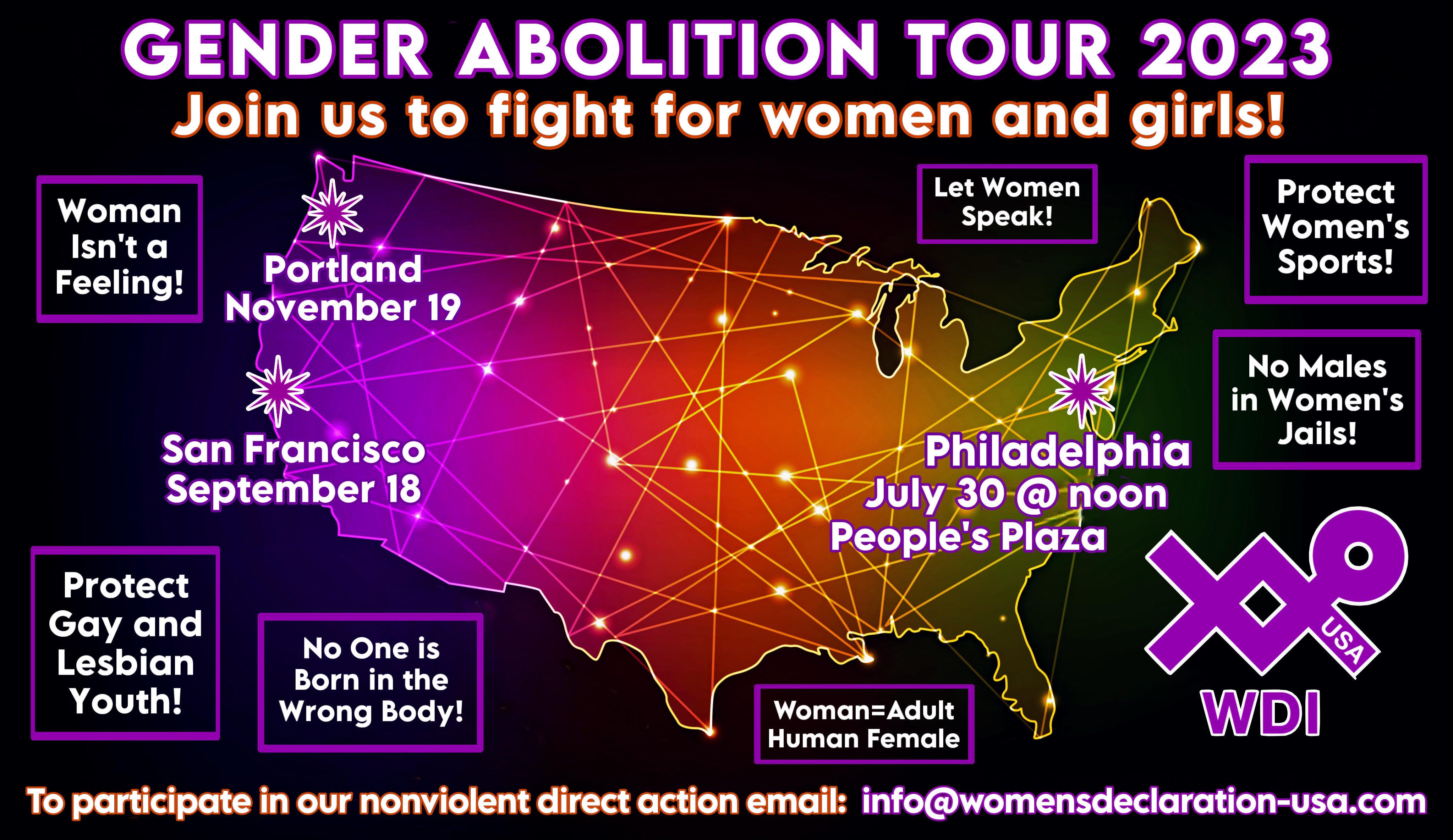 Wdi Usa Gender Abolition Tour Kara Danskys Substack