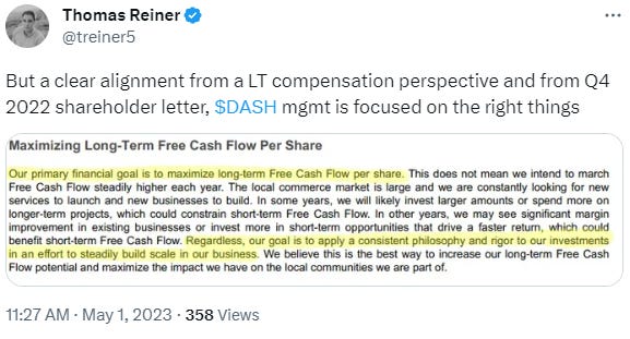 DoorDash: Philosophical Clarity - by Thomas Reiner