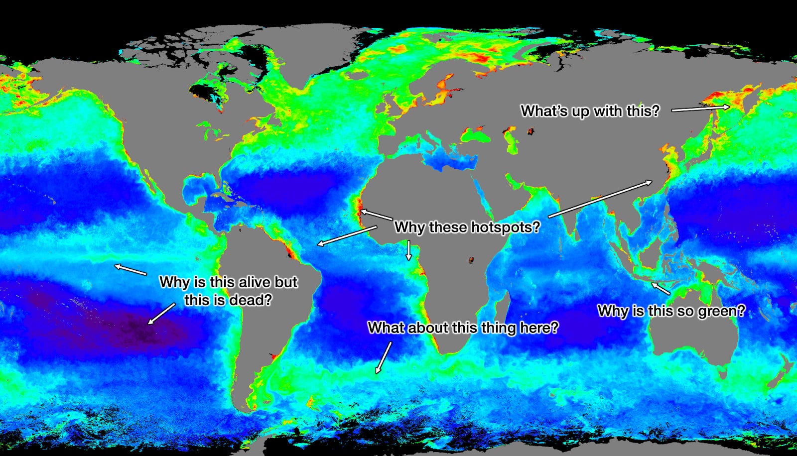 Crazy Facts about the Oceans - by Tomas Pueyo