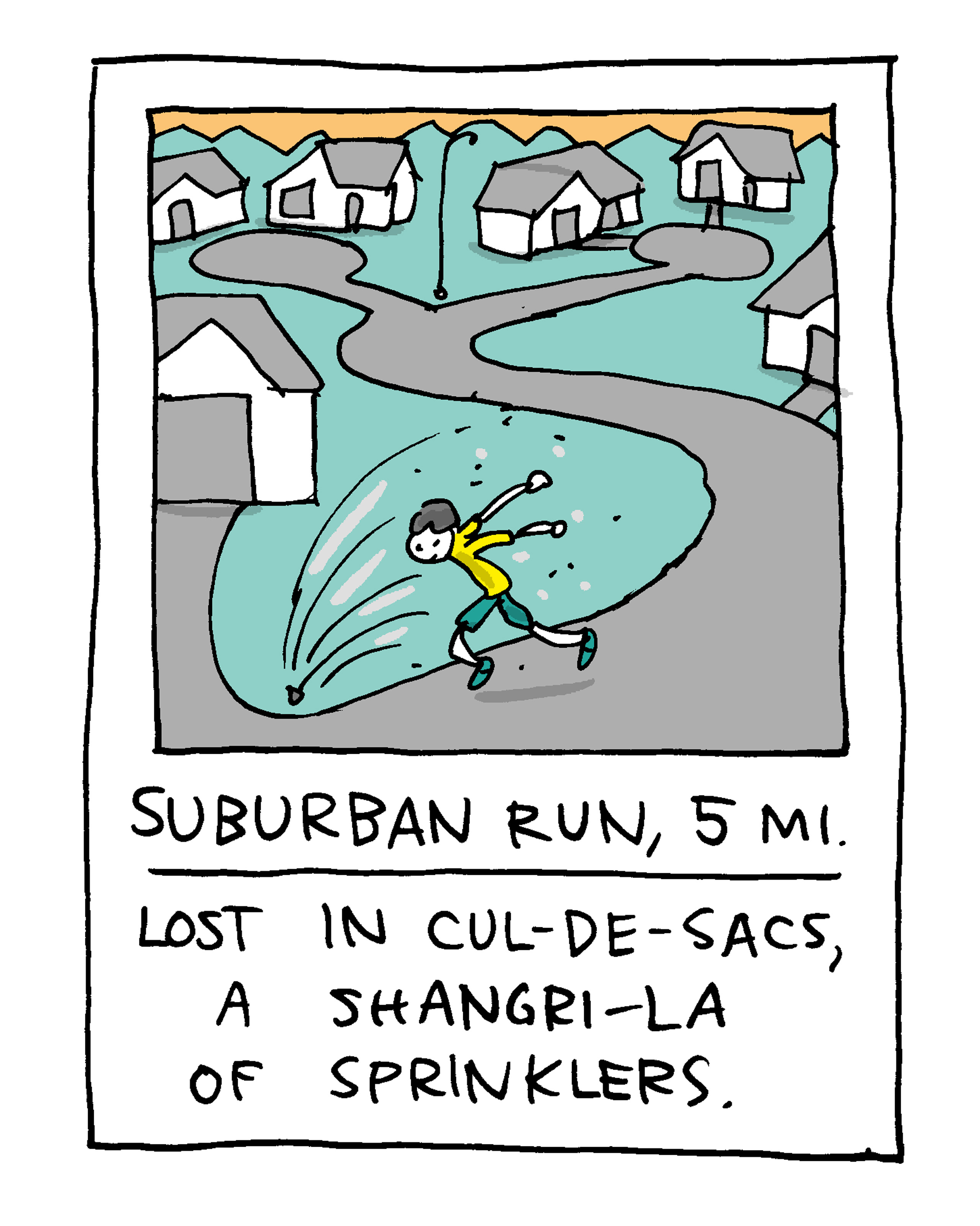 My Half-Marathon Training Log - by Grant Snider