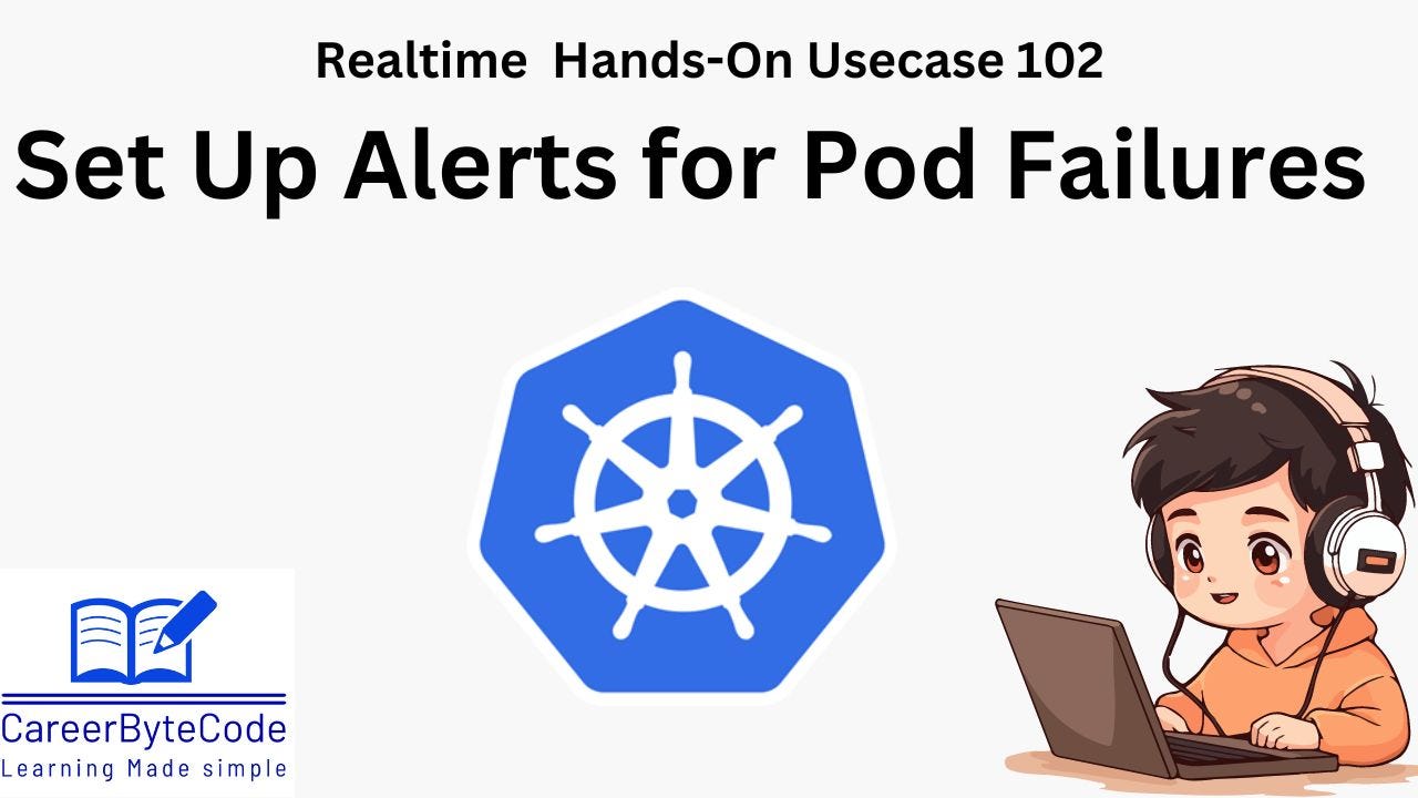 Kubernetes-Set Up Alerts for Pod Failures