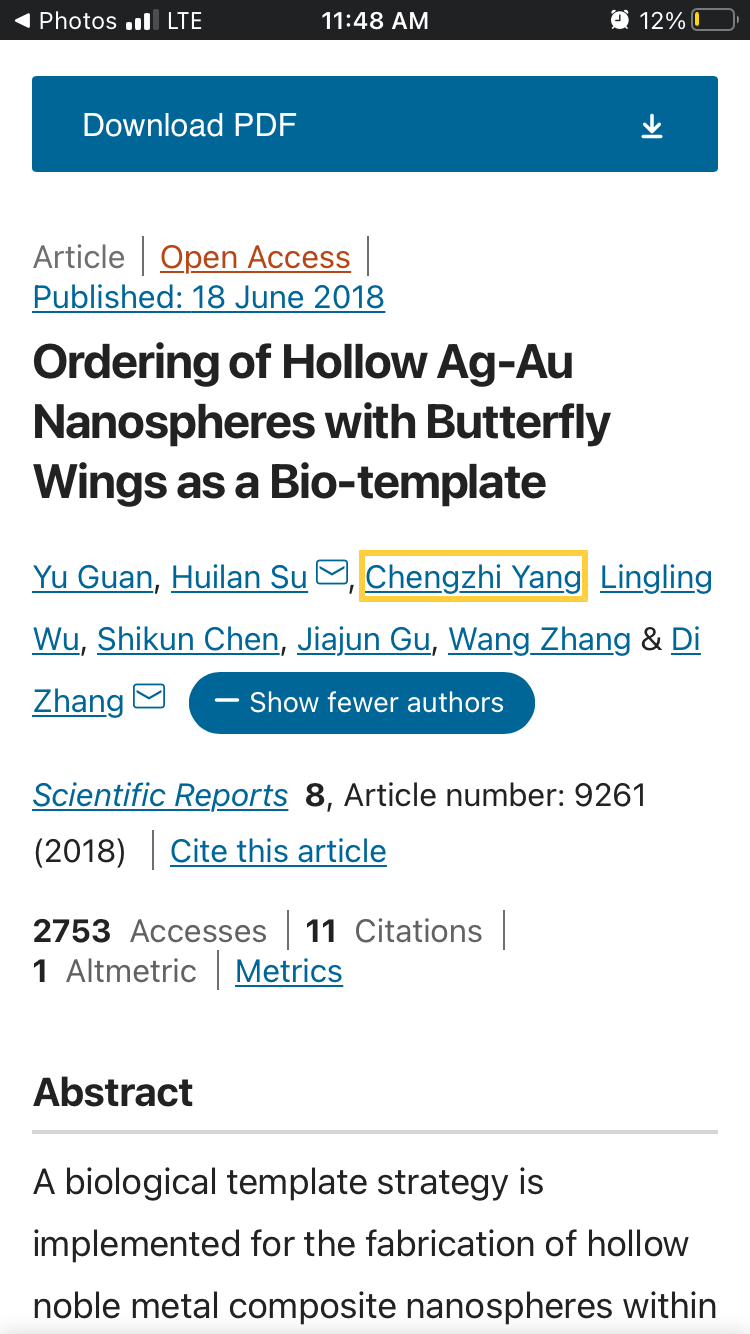 Hollow Ag-Au nanospheres - RebeccaccebeR’s Substack
