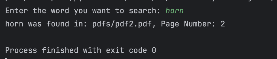 Search and find content inside PDF files with Python and pdfplumber
