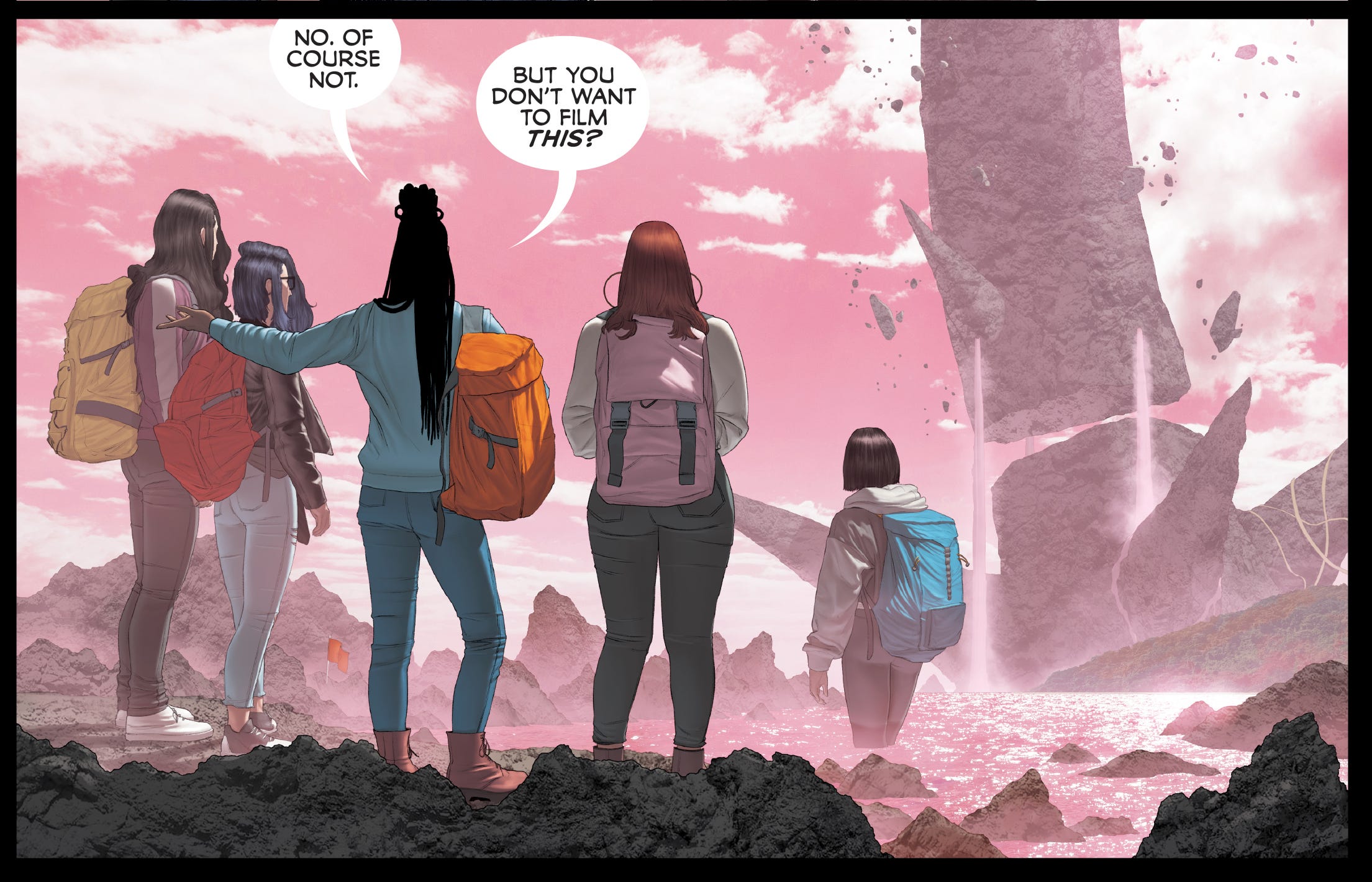 THE CULL #2...MOVIE TRAILER?! - by Kelly Thompson