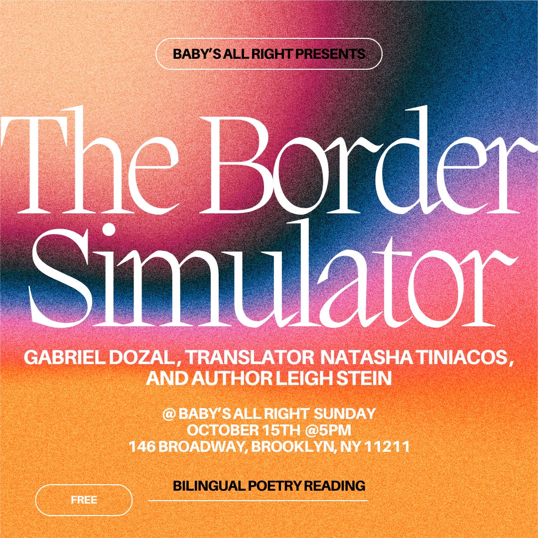 I'm reading this Sunday in Brooklyn - by Leigh Stein