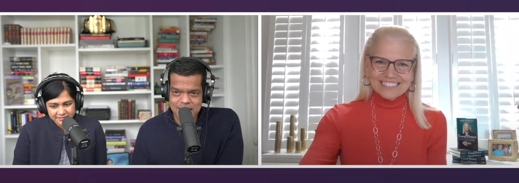 EP 45: Ginni Rometty on her path to being IBM CEO, hard work, AI and more.