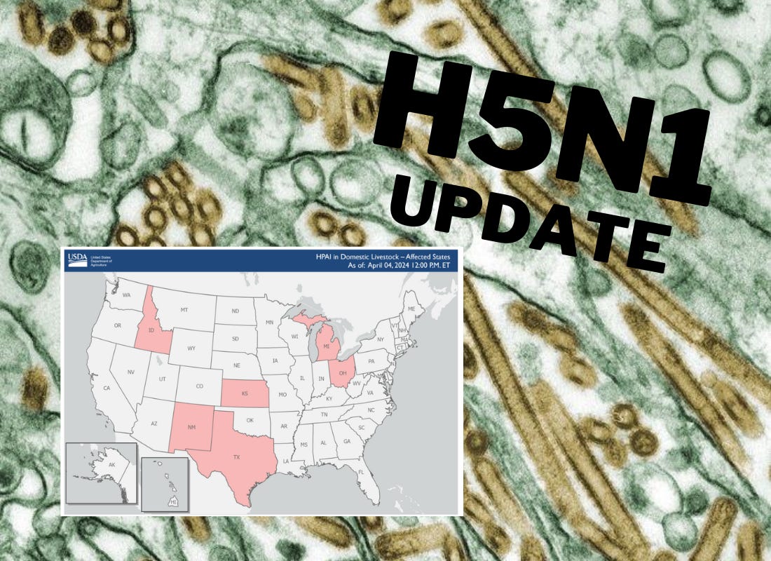 H5N1 avian influenza update - by Robert Herriman