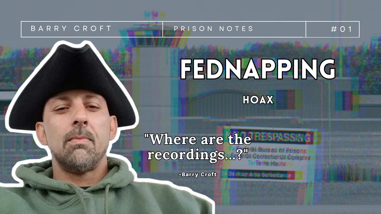 Questions for FBI Special Agent Kristopher Long, Part 1