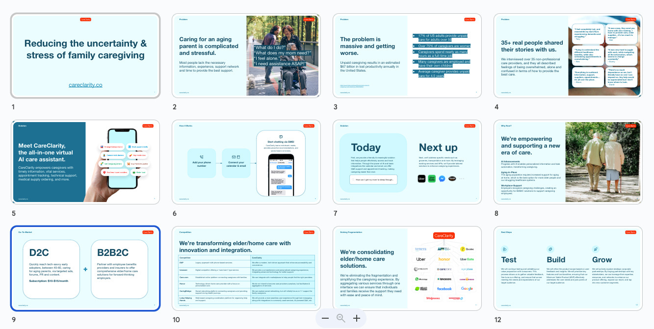Breaking Down an Early Stage Startup Pitch Deck