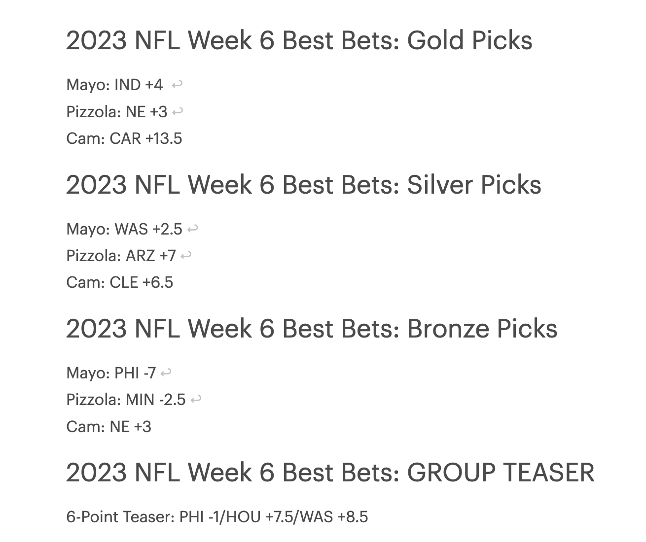 Week 6 SUNDAY UPDATE - Injuries, Props & Parlays, DraftKings