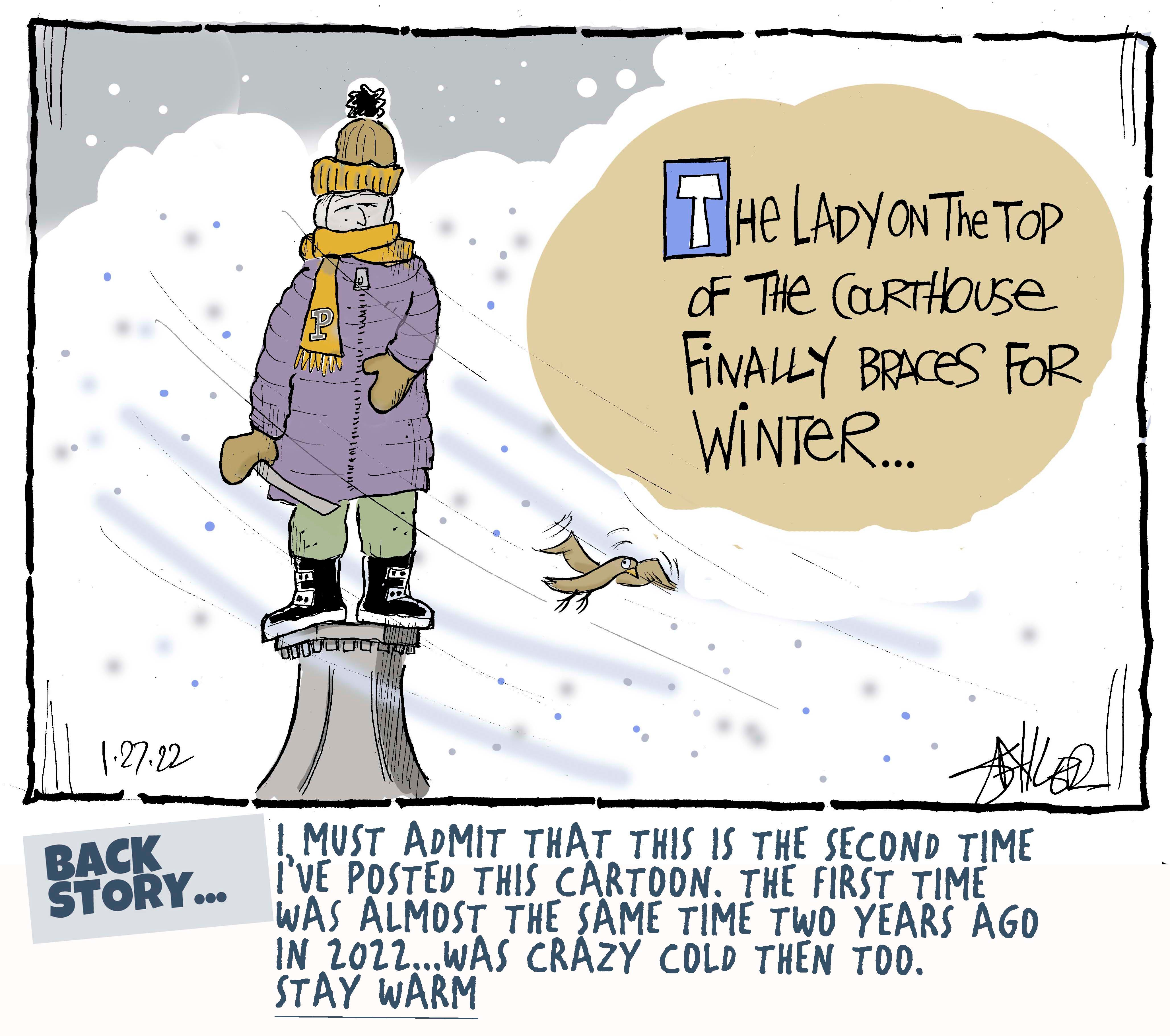 Does this cartoon look familiar? It might for some long time SubStack subscribers. Check out the ...