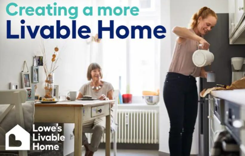 Lowe’s Livable Home Program - Aging in Home Technology