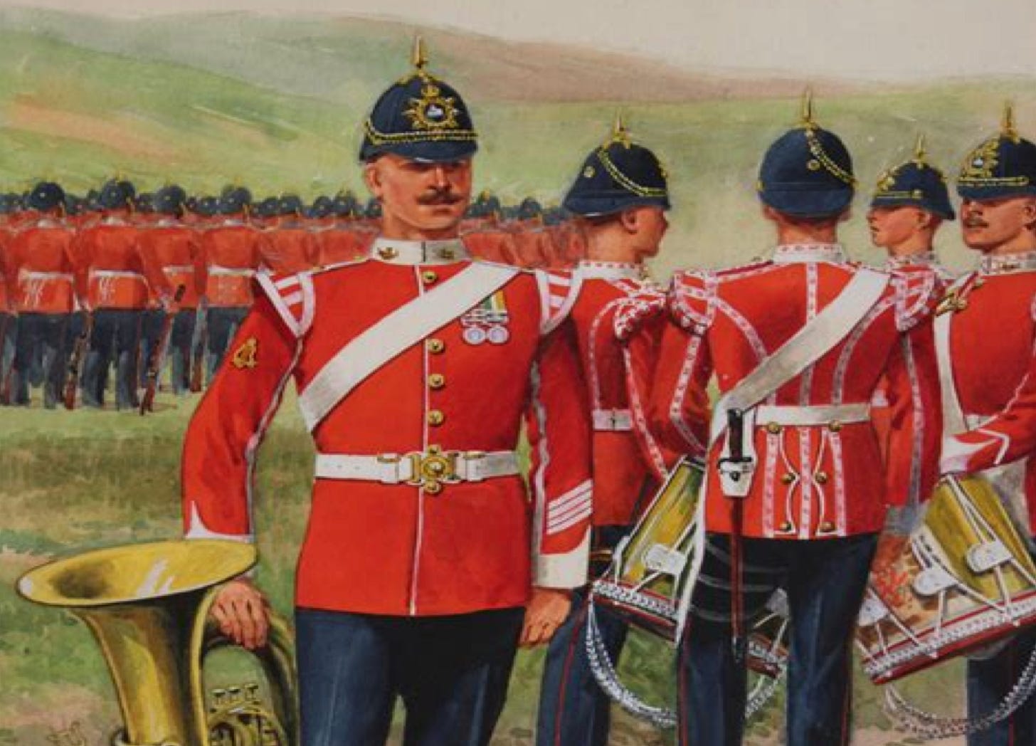 The British Infantry Battalion of 1912
