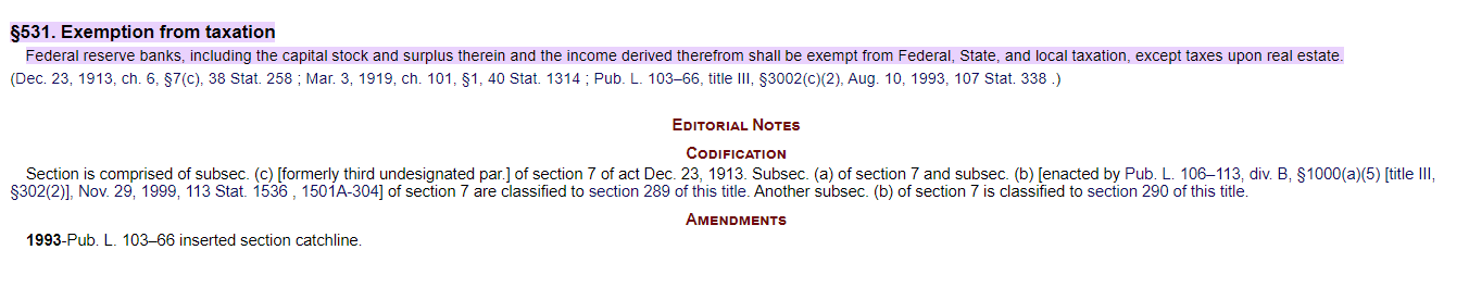 The Evolution of 12 USC 531: A Closer Look at its Role in the IRS Tax Code