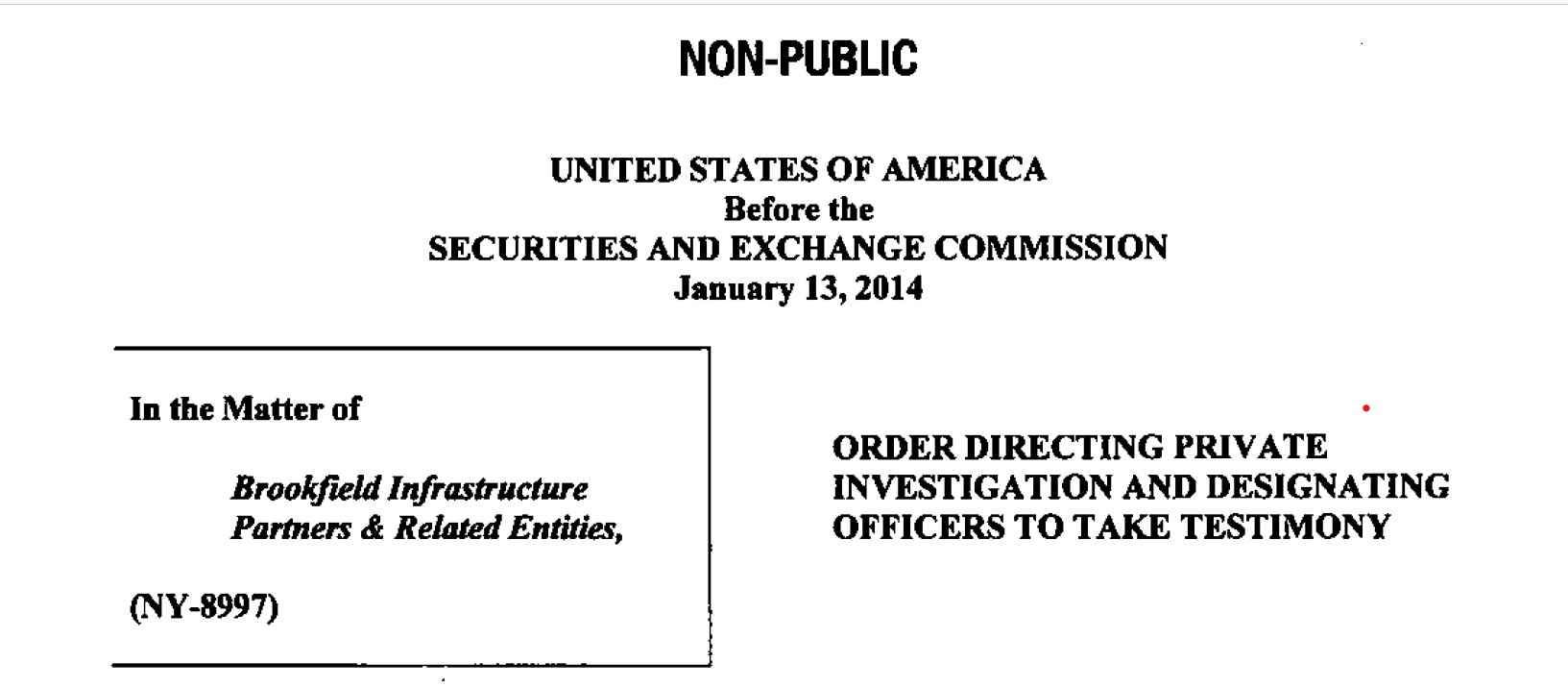 SEC Investigation and Group Risks - by Keith Dalrymple