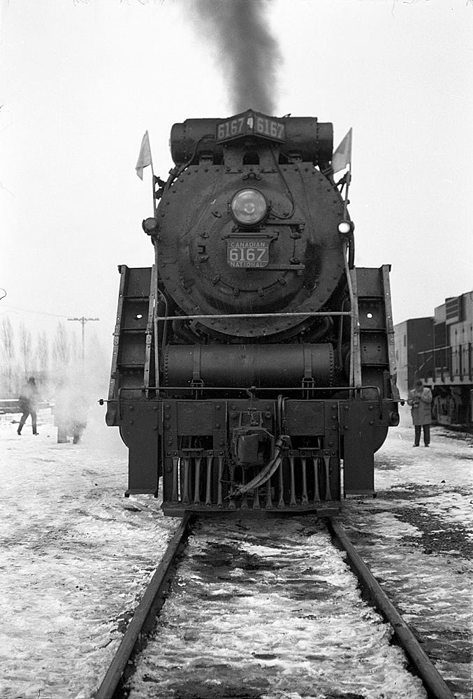 Reliving the early steam fan trip era: CNR 6167’s journey to Niagara Falls