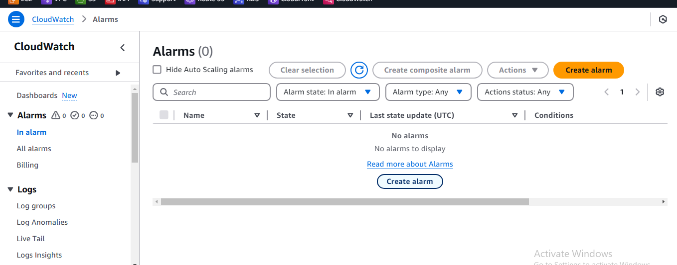 Real-Time EC2 Monitoring and Alerts Using AWS CloudWatch