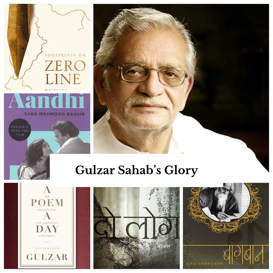 5 MUST READS BY GULZAR SAHAB - by The Indian Book Club