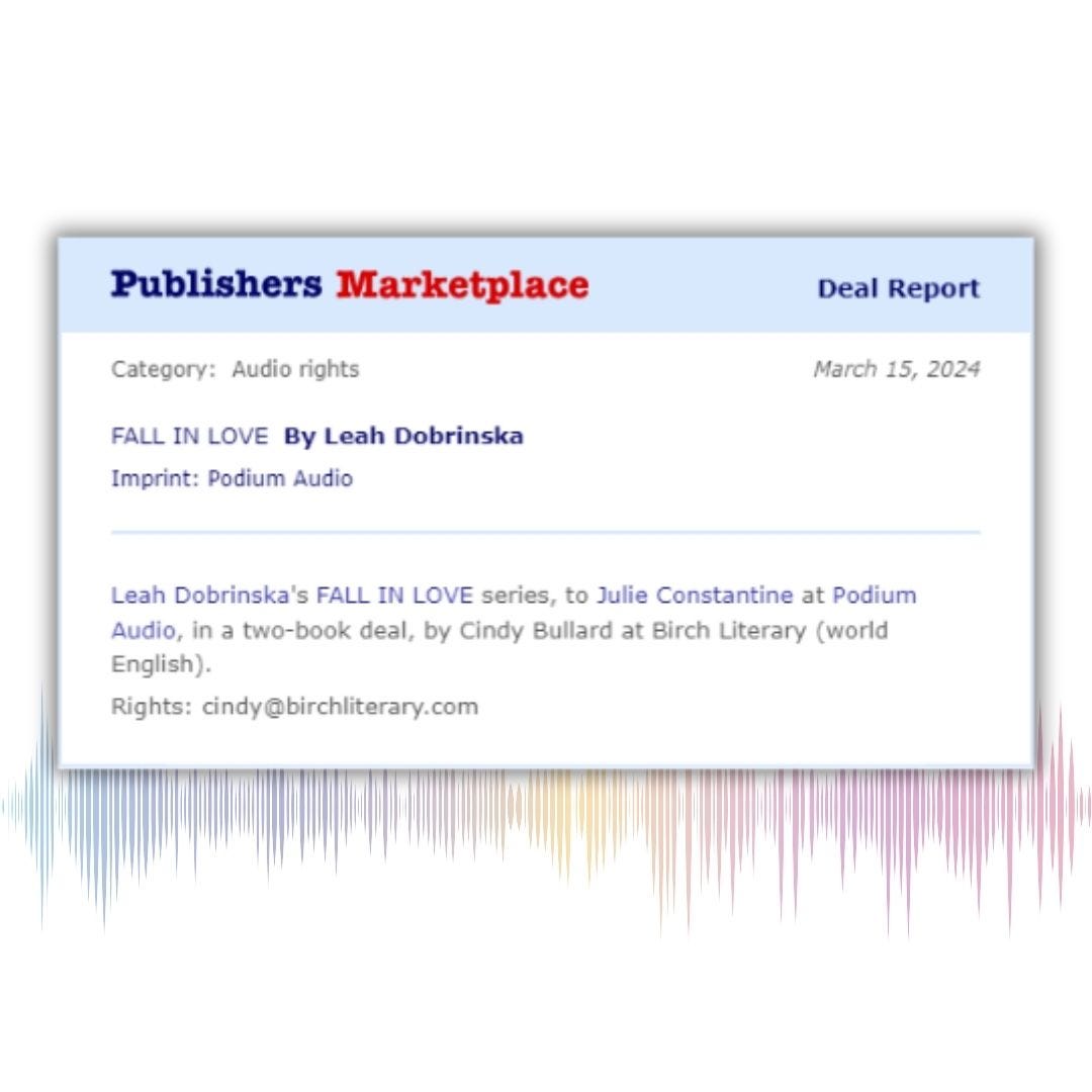 Better Late Than Never! - Author Leah Dobrinska’s Substack