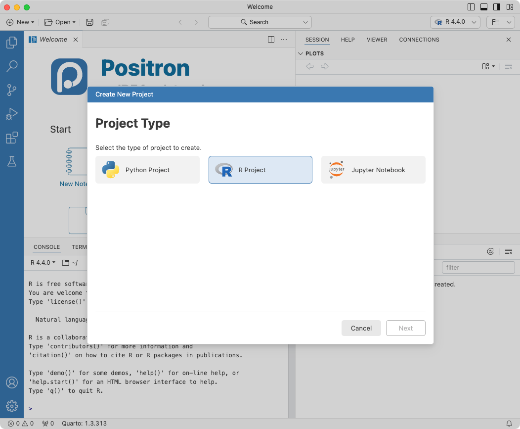 R package development in Positron - by Stephen Turner