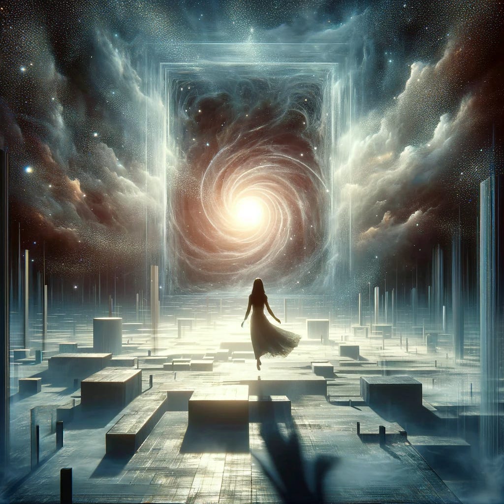 Longing for the void (of eternity) - by Jenny