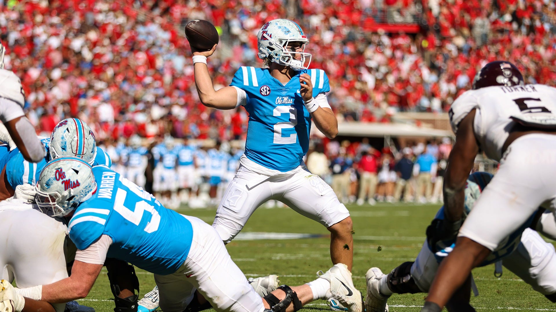 Lane Kiffin confirms Jaxson Dart will return in 2024 - College Football ...