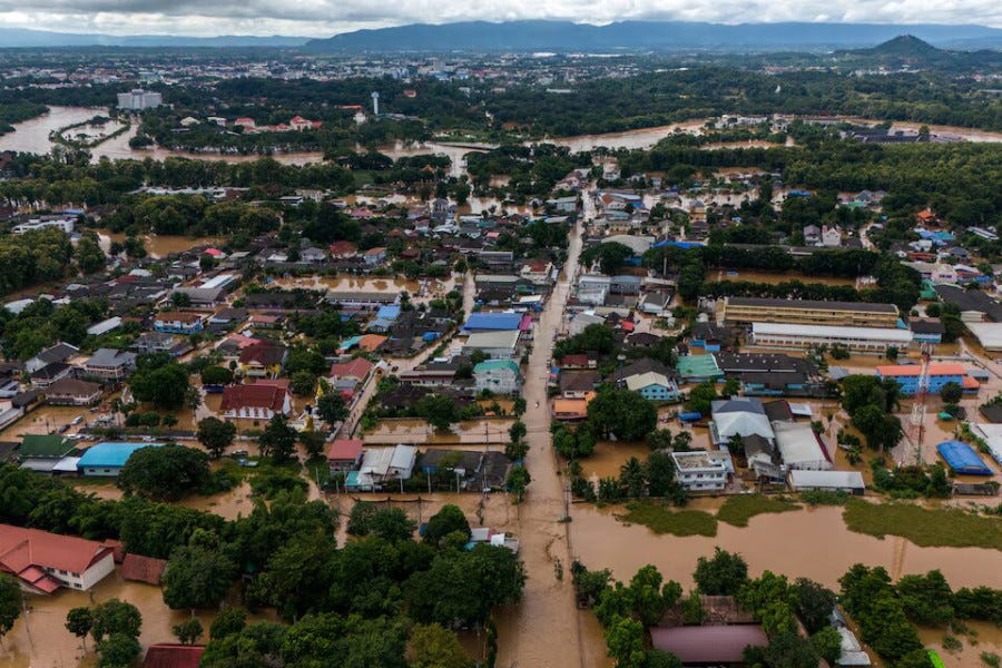 Thailand Deploys Military to Rescue Thousands Stranded by Flooding in ...