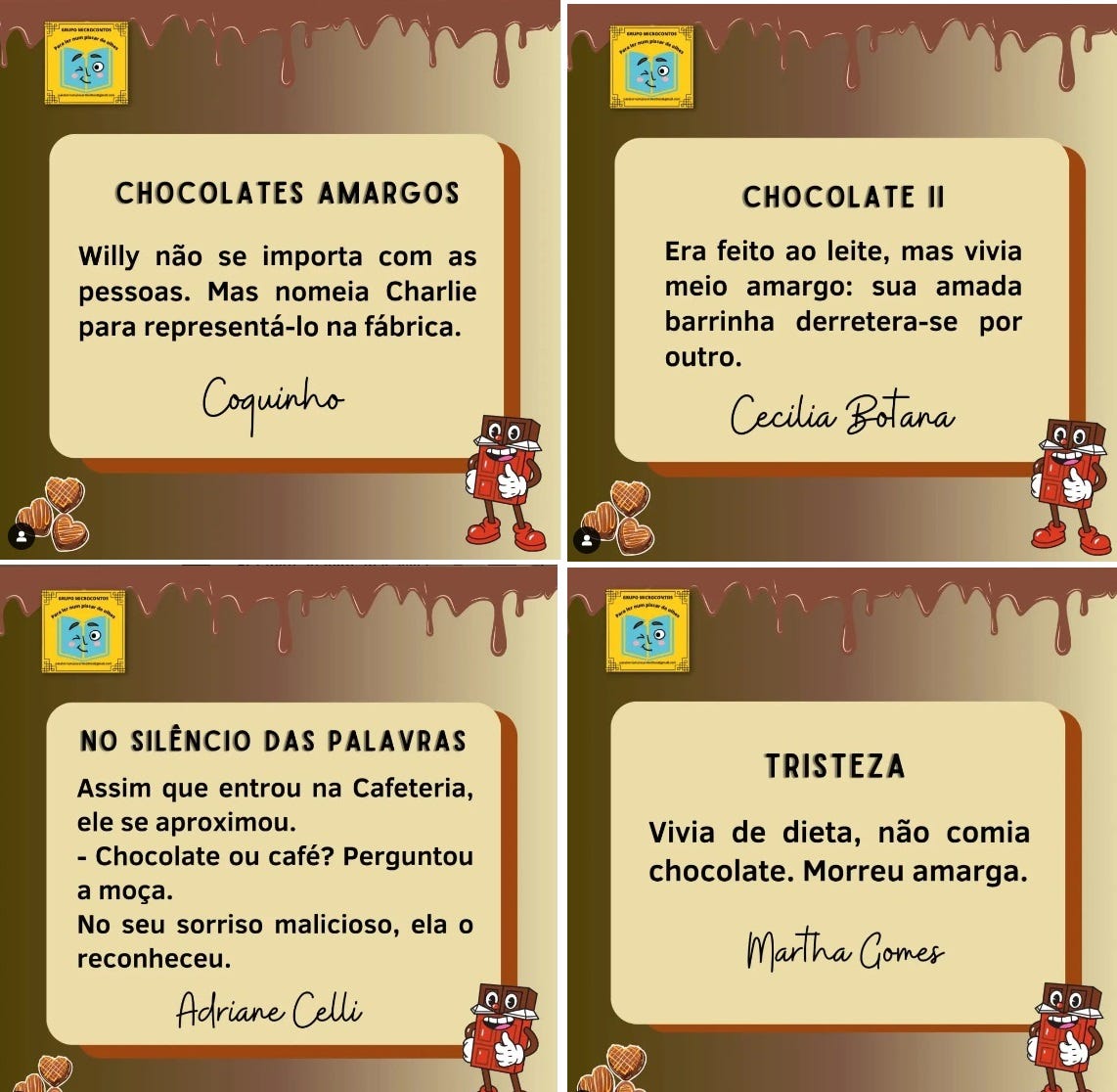 INVERNO RIMA COM CHOCOLATE - by Catherine Beltrão