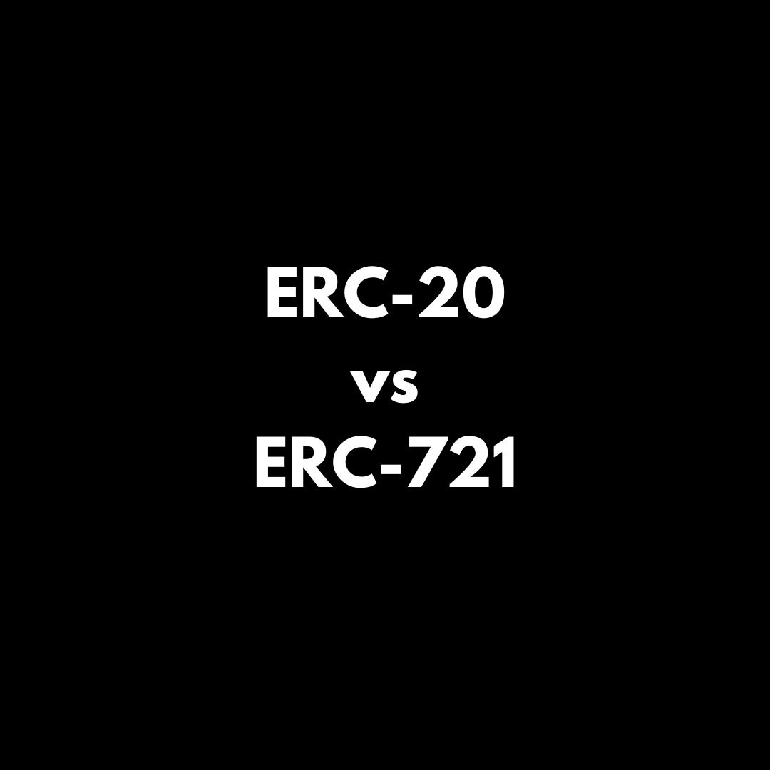 ERC-20 vs. ERC-721 - by Rohas Nagpal - Blockchain Blog ERC-20 vs. ERC-721 - by Rohas Nagpal - Blockchain Blog