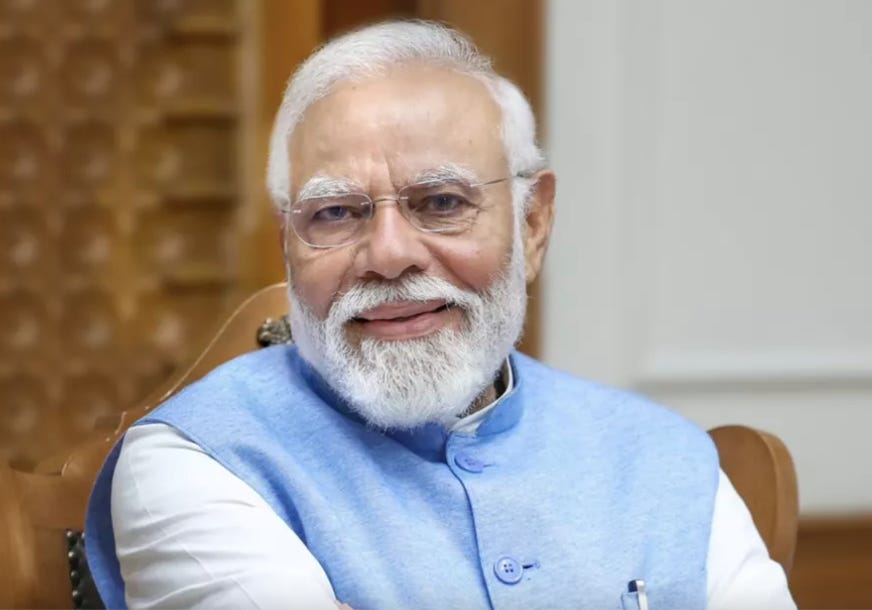 Modi Named People's Sexiest Man Alive - Norm’s Substack