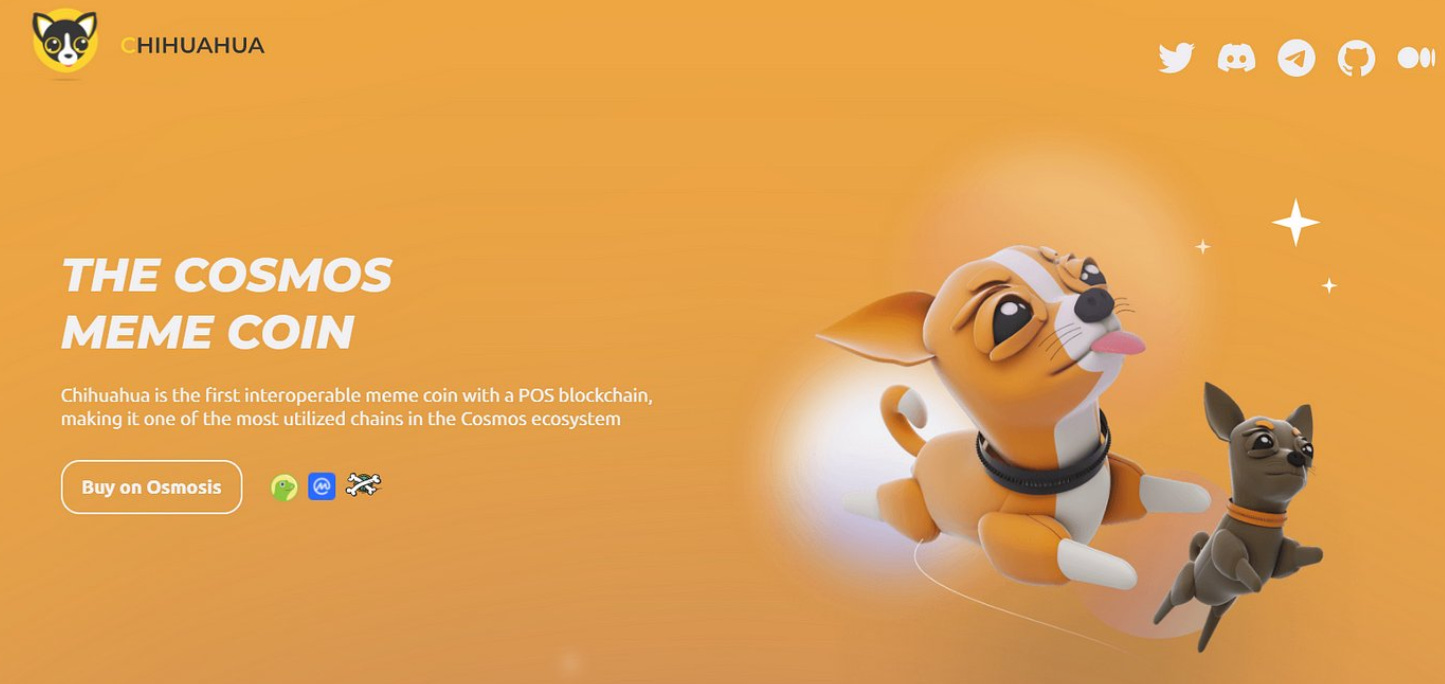 Chihuahua: The Cosmic Rise of $HUAHUA - A Memecoin Making Waves in the Crypto World